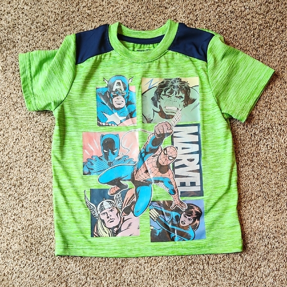 Marvel | Shirts & Tops | Marvel Superhero Graphic Drifit Tshirt | Poshmark
